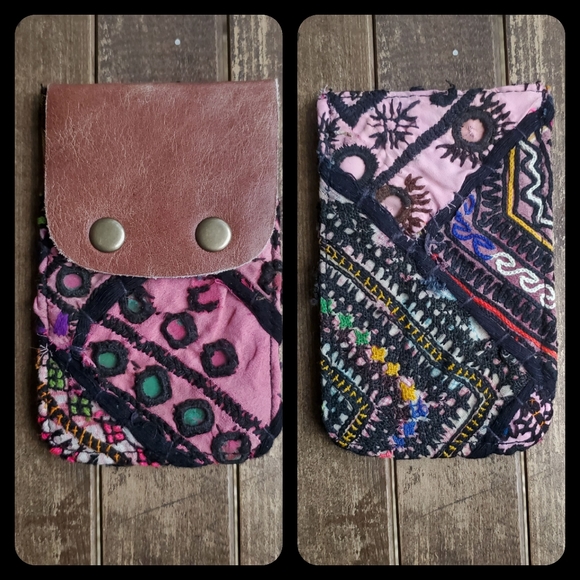 Free People | Bags | Free People Boho Embroidered Repurposed Vtg ...